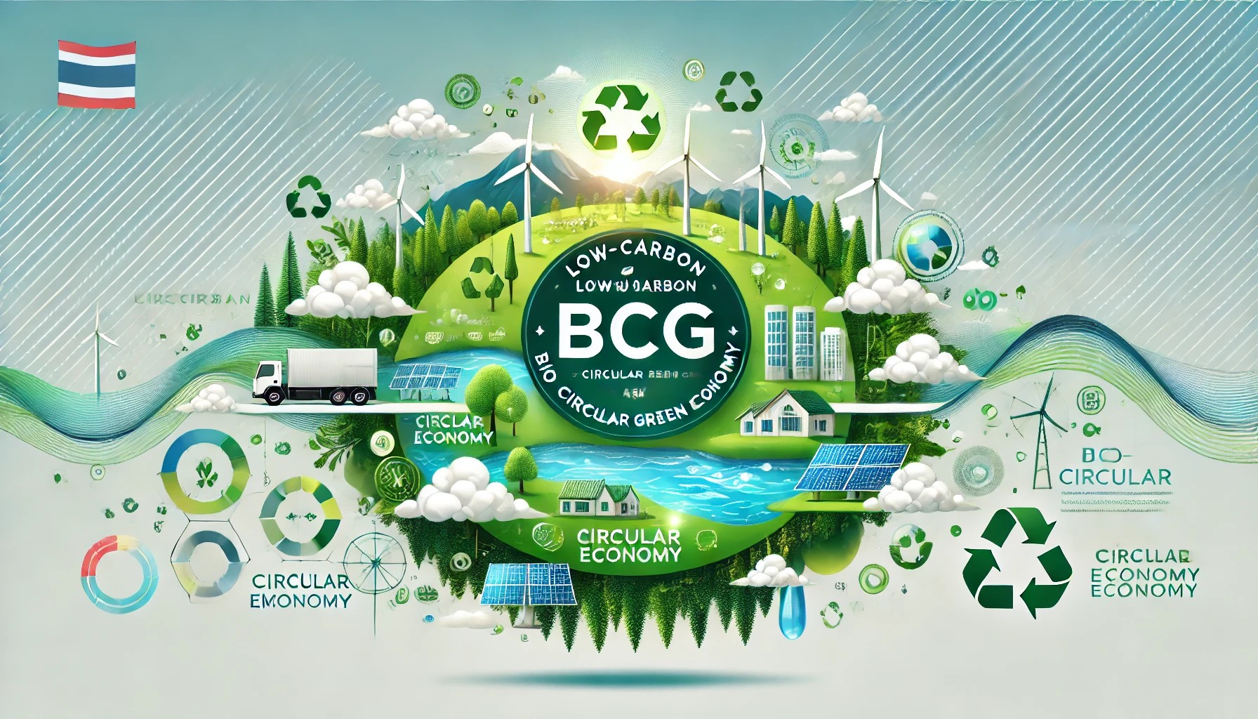 โมเดลเศรษฐกิจ สังคมคาร์บอนต่ำ BCG (Bio Circular Green Economy)